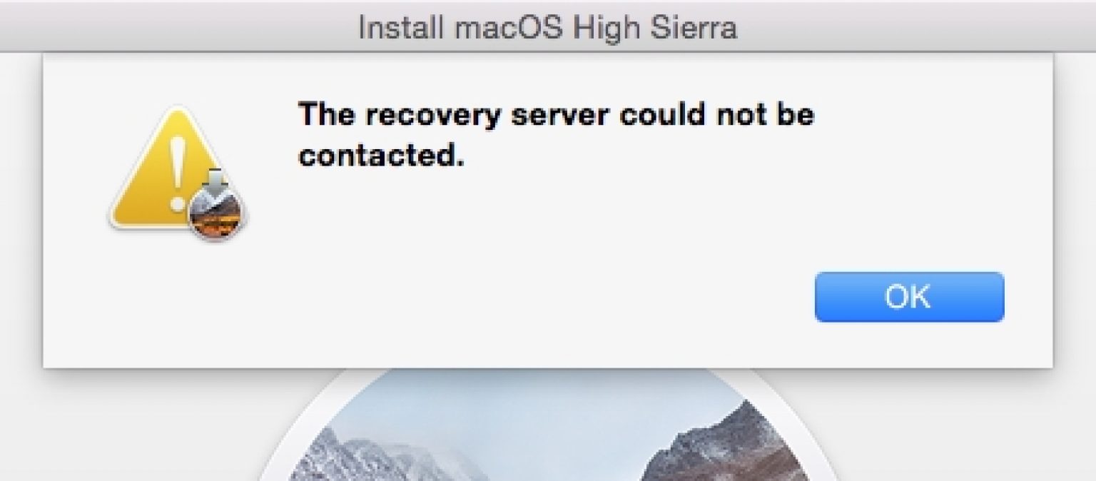 3 Solutions To Fix “The Recovery Server Could Not Be Contacted” on MacOS – Business Software ...