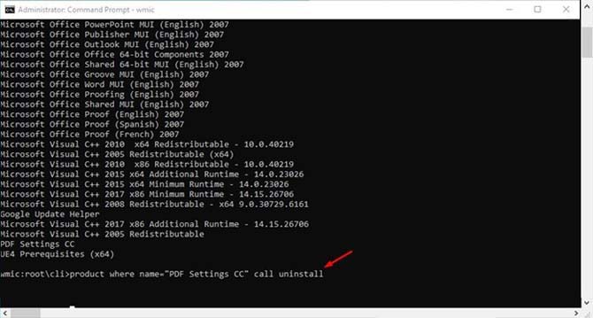 How To Uninstall A Program Using CMD (Command Prompt) In Window 10 ...